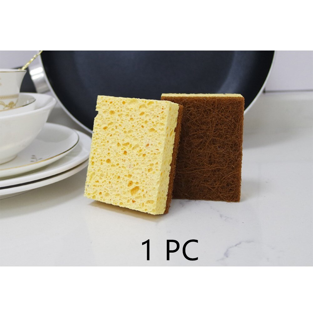 1 Pc Natuurlijke Plantaardige Scrub Spons Palm Fib... – Vicedeal