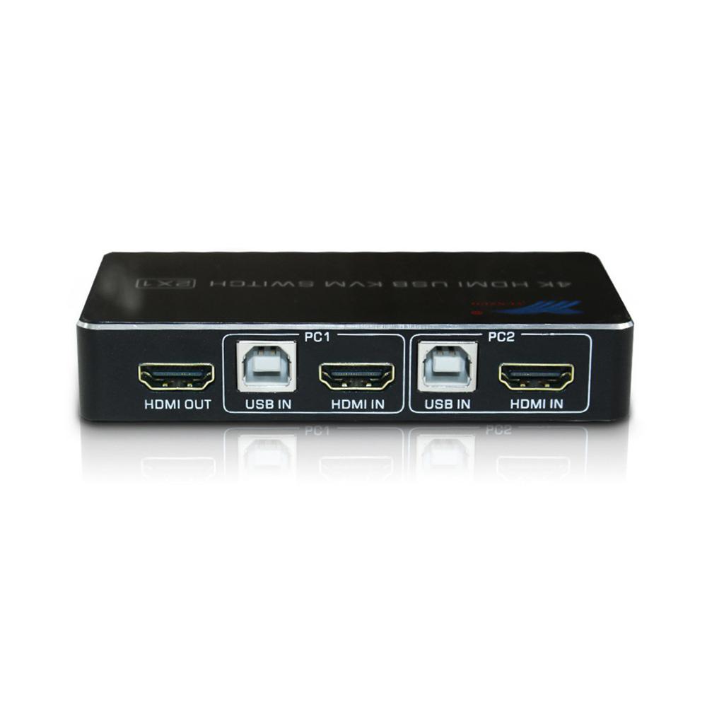 HDMI 2.0 KVM switch, 2-port HDMI switcher multi-co... – Grandado