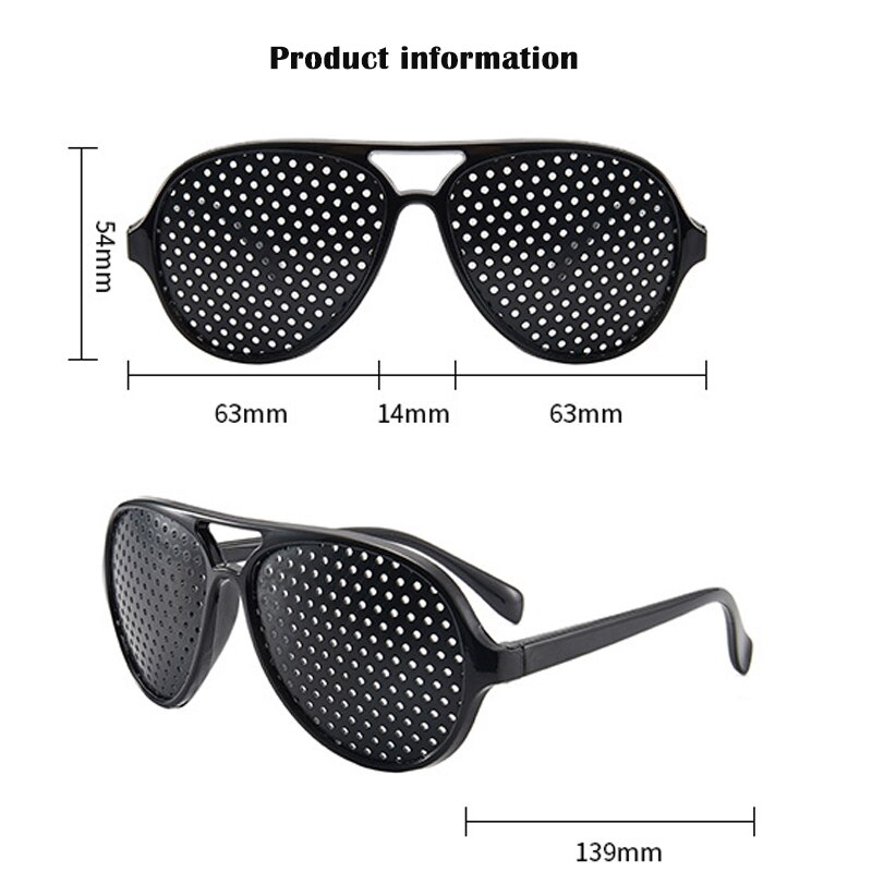 Relieve Pinhole Glasses Men Women Corrective Anti-... – Grandado