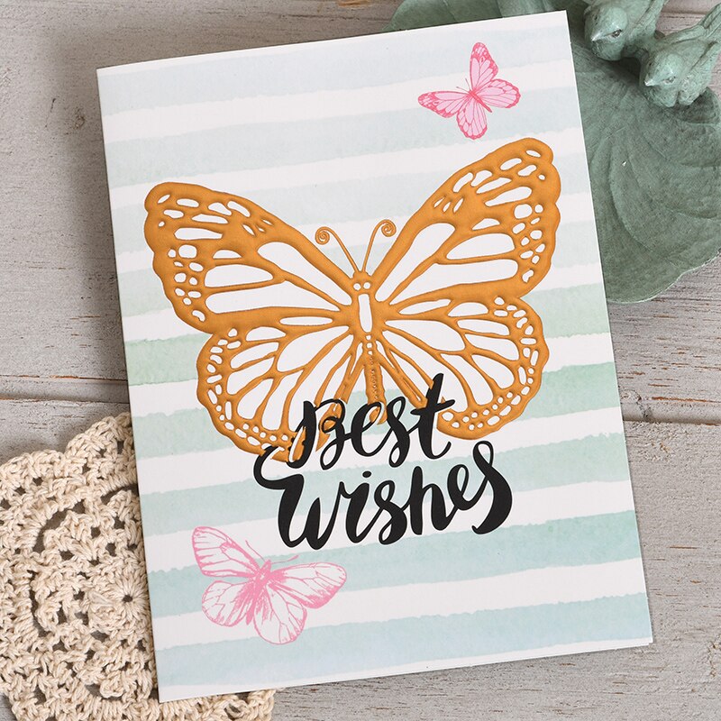 gold embossed cards handmade birthday greeting car... – Grandado