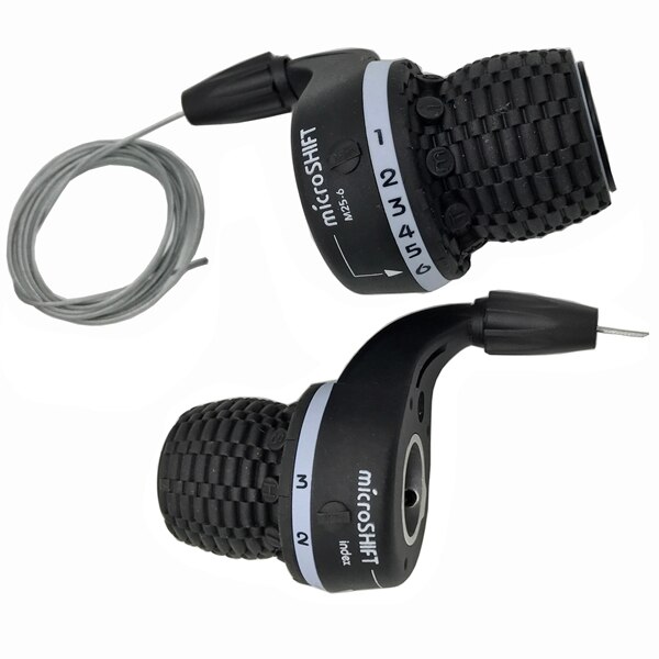 Microshift ms25-6 twist shifter mtb bike 1-3 $ 1-... – Grandado