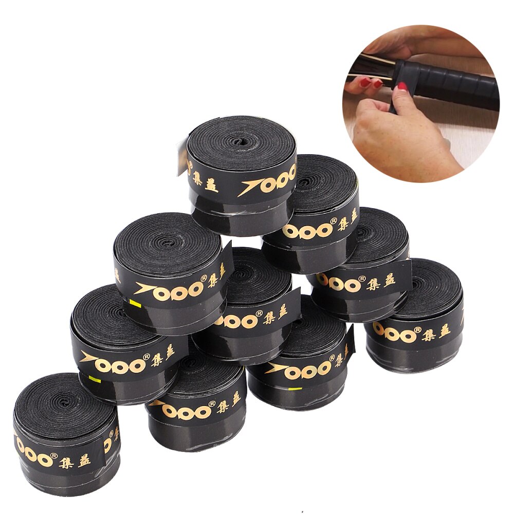 10 Roll Racket Grip Soft Zweetband Tennis Racket O... – Grandado