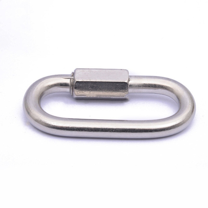 Stainless Steel Screw Lock Climbing Gear Carabiner... – Vicedeal