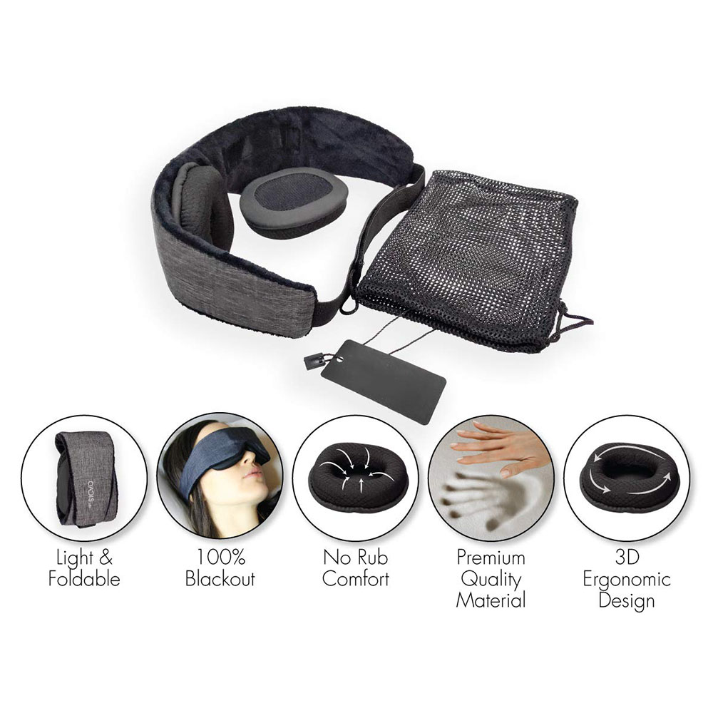 1Pcs Ademende Oogzorg 3D Slaapmasker Cover Blindfo... – Grandado