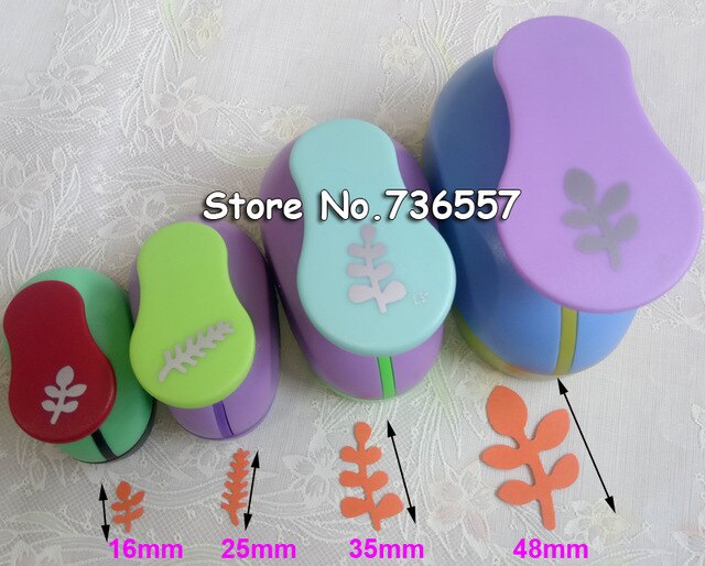 1pc Christmas Tree Cedar Oak Leaf craft punch Scra... – Grandado
