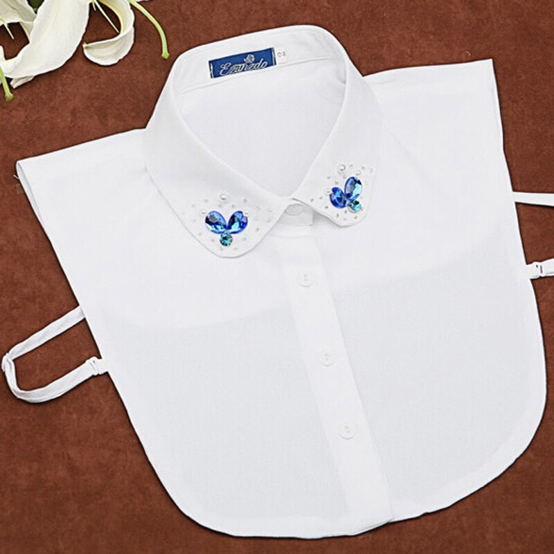 Clothes Accessories false collar white & black blo... – Vicedeal