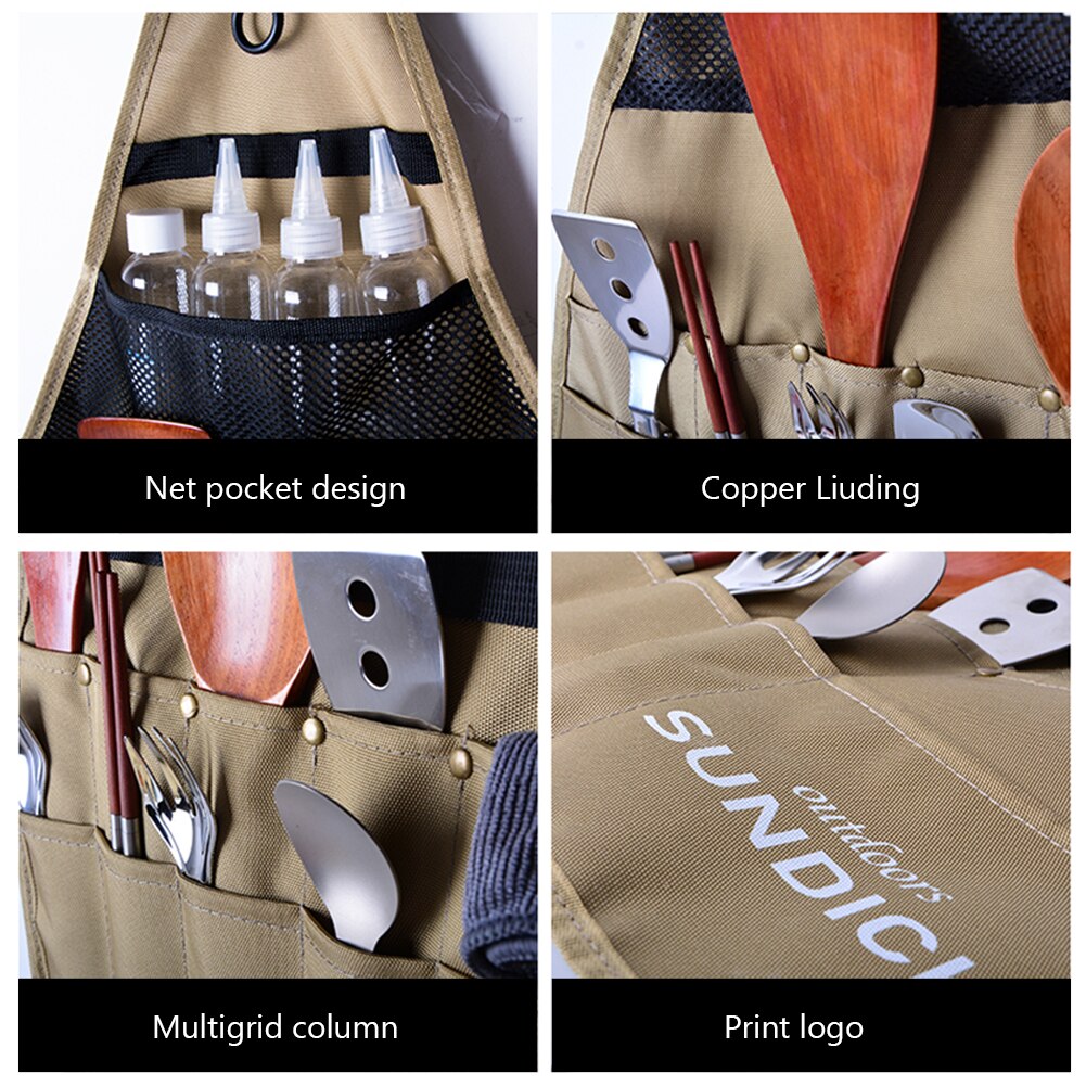 Waterdichte Servies Opbergtas 900D Oxford Stof Out... – Vicedeal