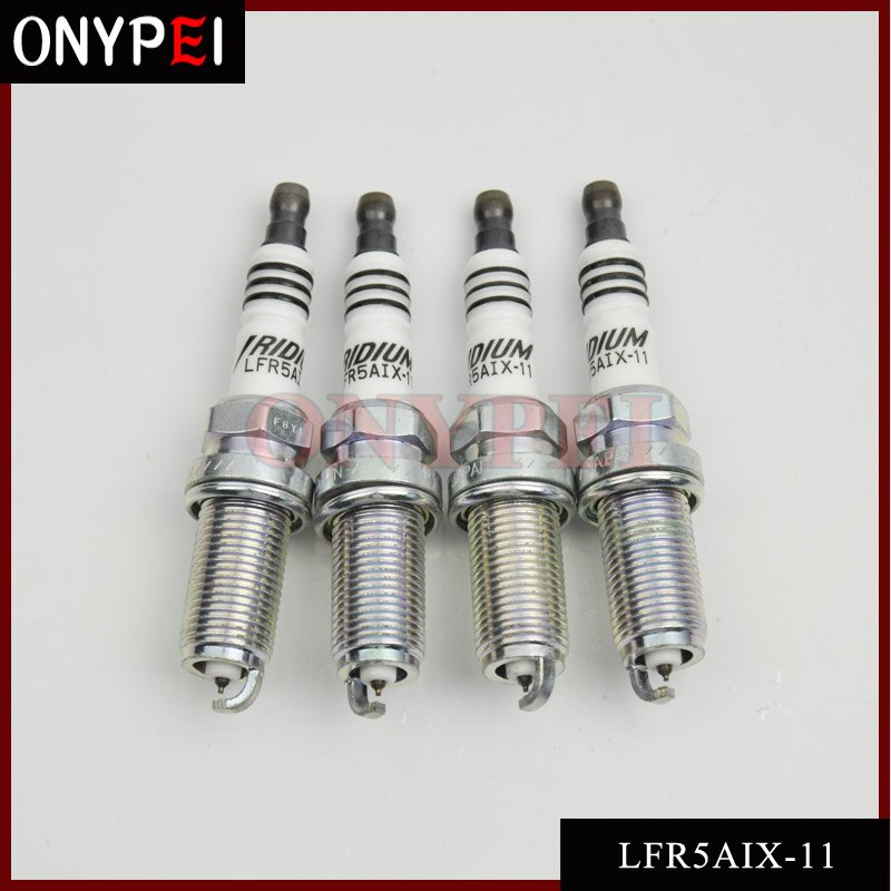 4x Iridium Spark Plug LFR5AIX-11 4469 For Hyundai ... – Vicedeal