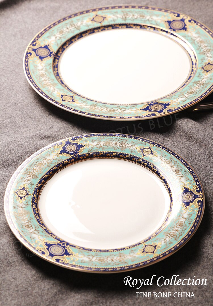 8Inch/10Inch Royal European Classical bone china p... – Grandado
