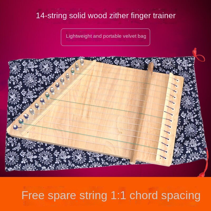 Wooden Guzheng 14 Strings Mini for Beginners Porta... – Grandado