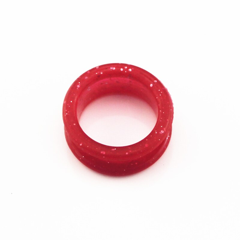 10pcs Silica gel hair scissors ring cutting barber... – Grandado