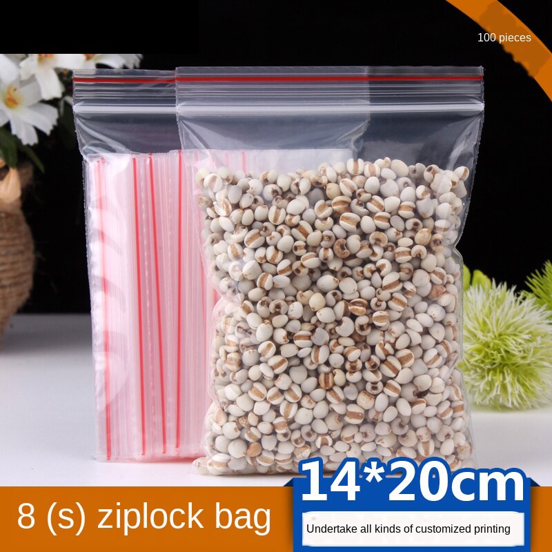 Ziplock Zak Doorzichtige Plastic Zak Plastic Verpa... – Grandado