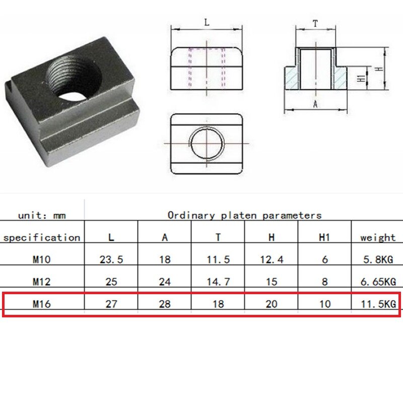 Milling Machine Clamping Set 58pcs M16 Mill Clamp ... – Vicedeal