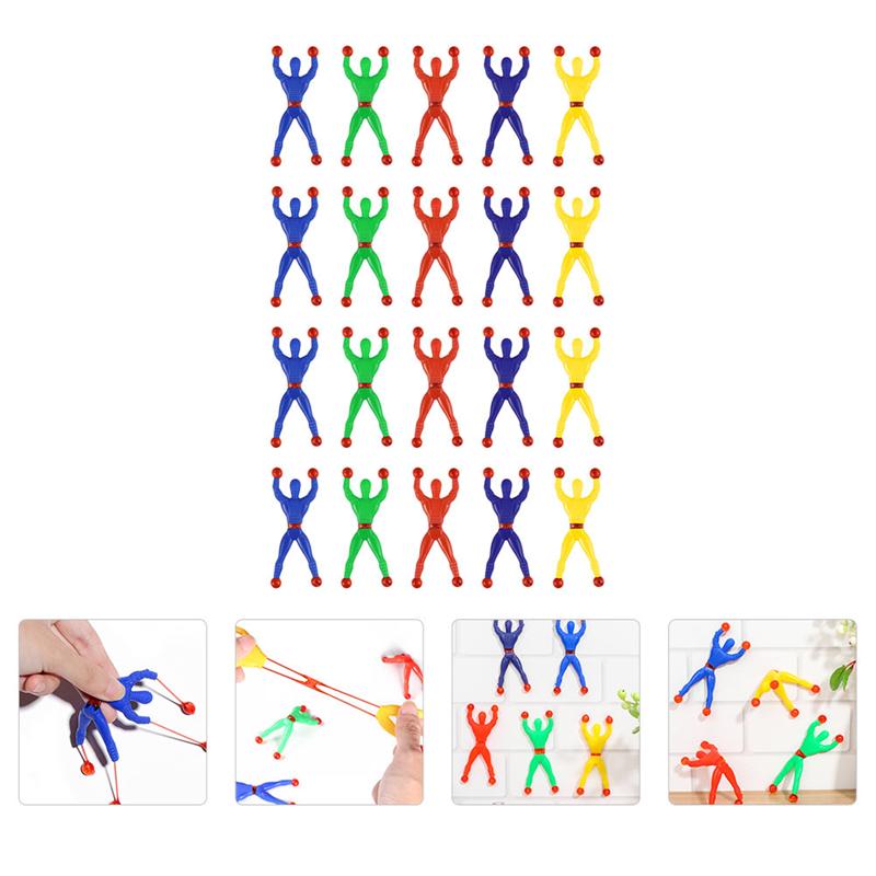 50pcs Child Sticky Man Toy Sticky Man Playthings S... – Grandado