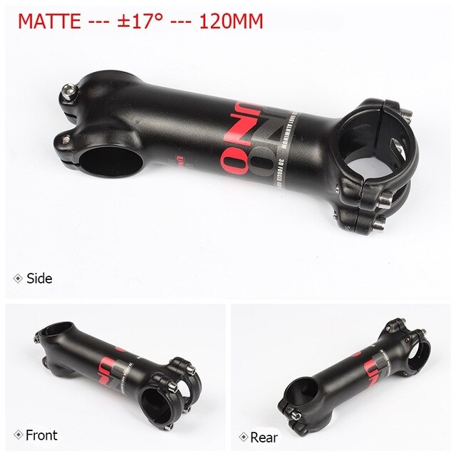 UNO MTB Road Bike Stem 7 17 Degrees matte 60/70/80... – Grandado