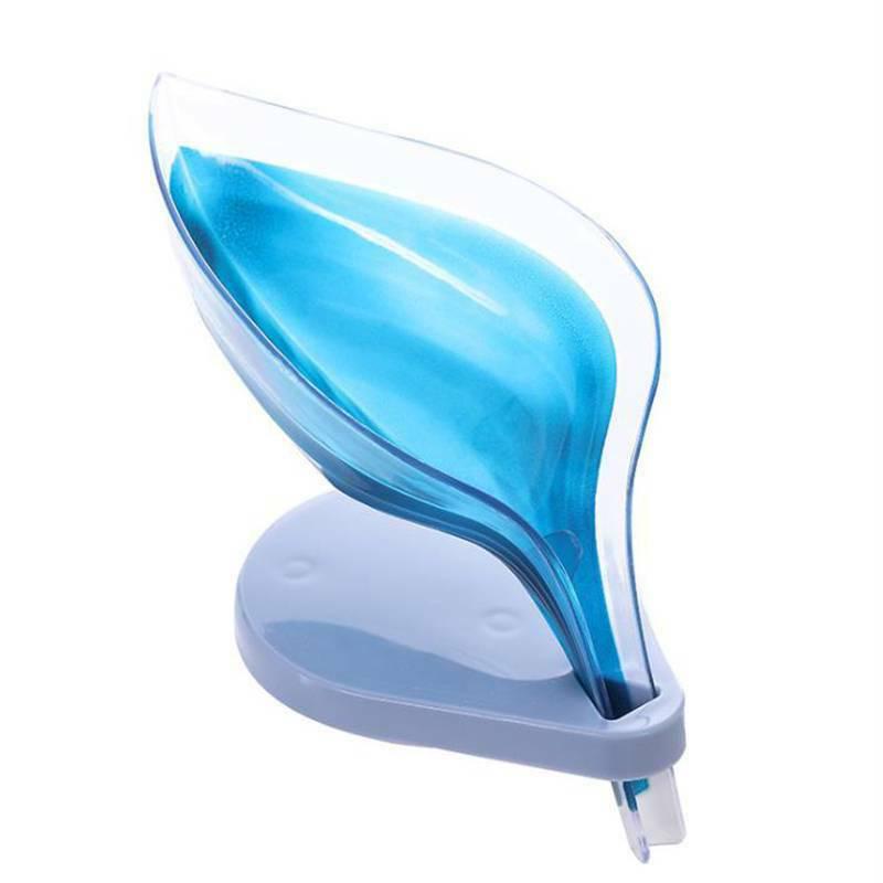 Soap Holder Self Draining Soaps Box Leaf Shape Dra... – Grandado