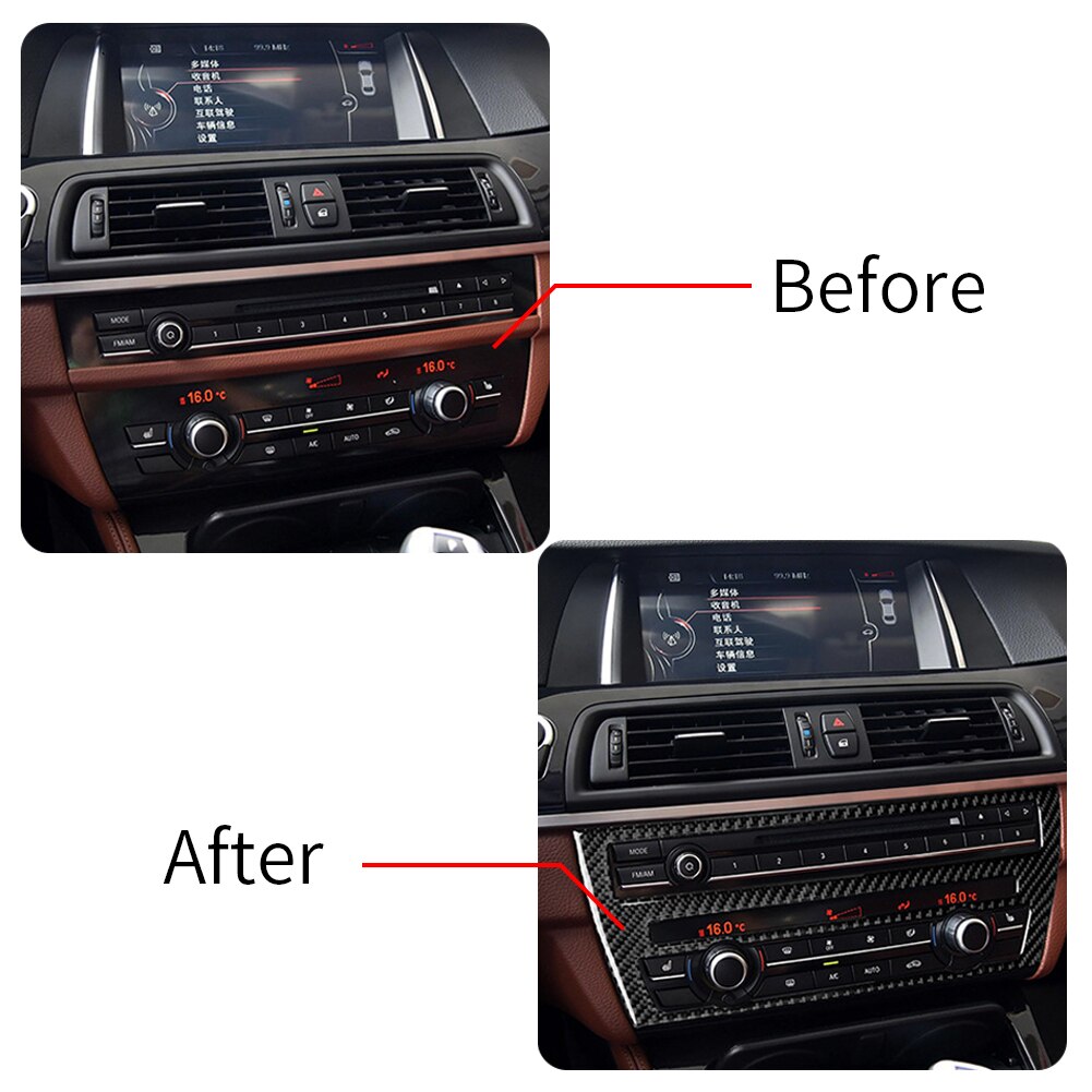 Car CD Control Panel Frame Decorative Sticker Deca... – Grandado