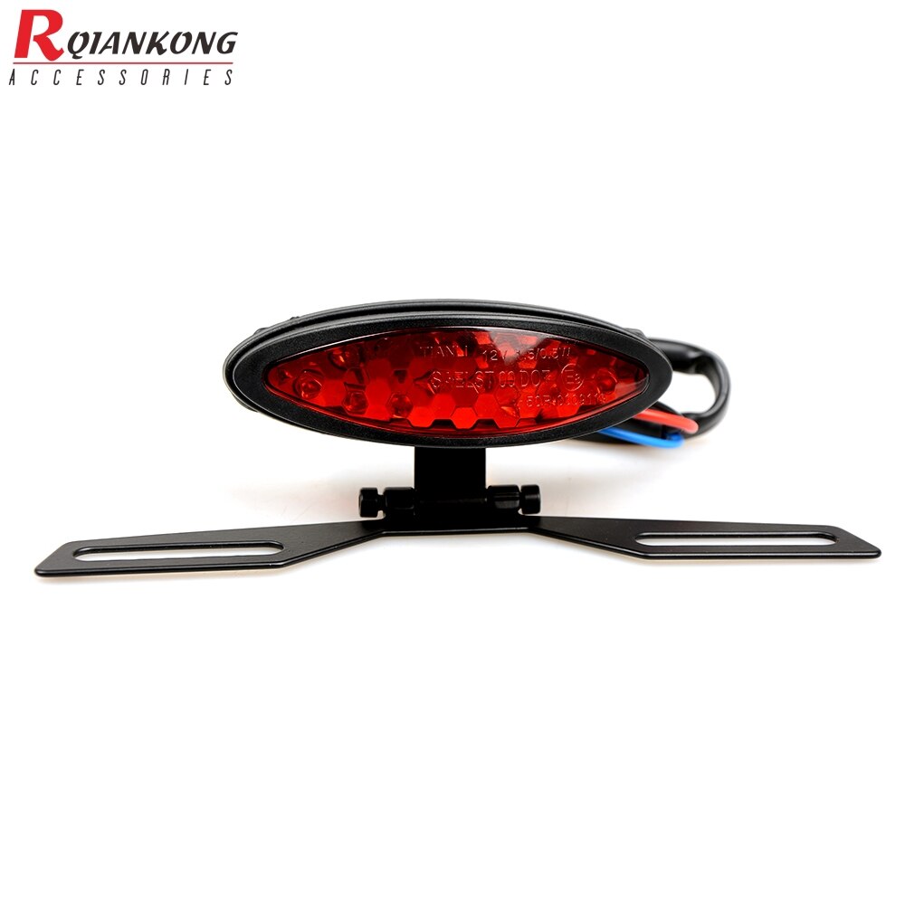 Universal Motorcycle Tail Rear Light Red LED Lamp ... – Grandado