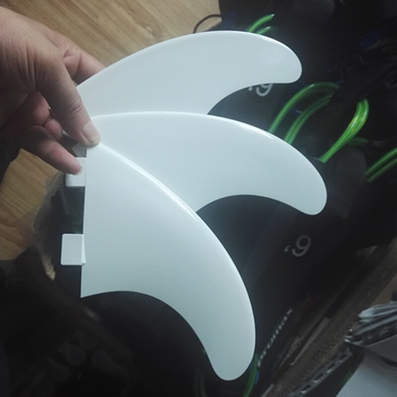 srfda surf fins Black white for FCS box plastic fi... – Vicedeal
