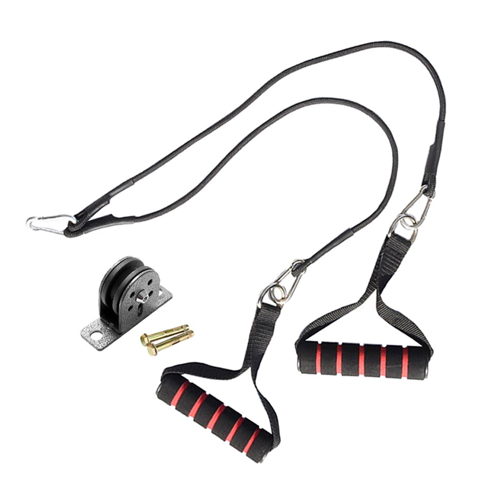 Fixed Pulley Block 661lbs Training Rope 330lbs DIY... – Vicedeal