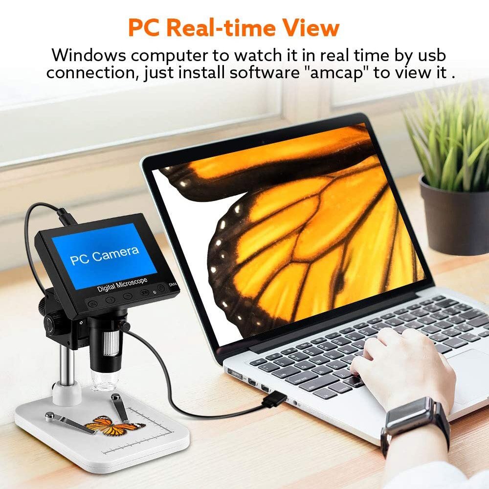 1000X Mega Pixels 4.3 inch LCD Digital USB Microsc... – Vicedeal