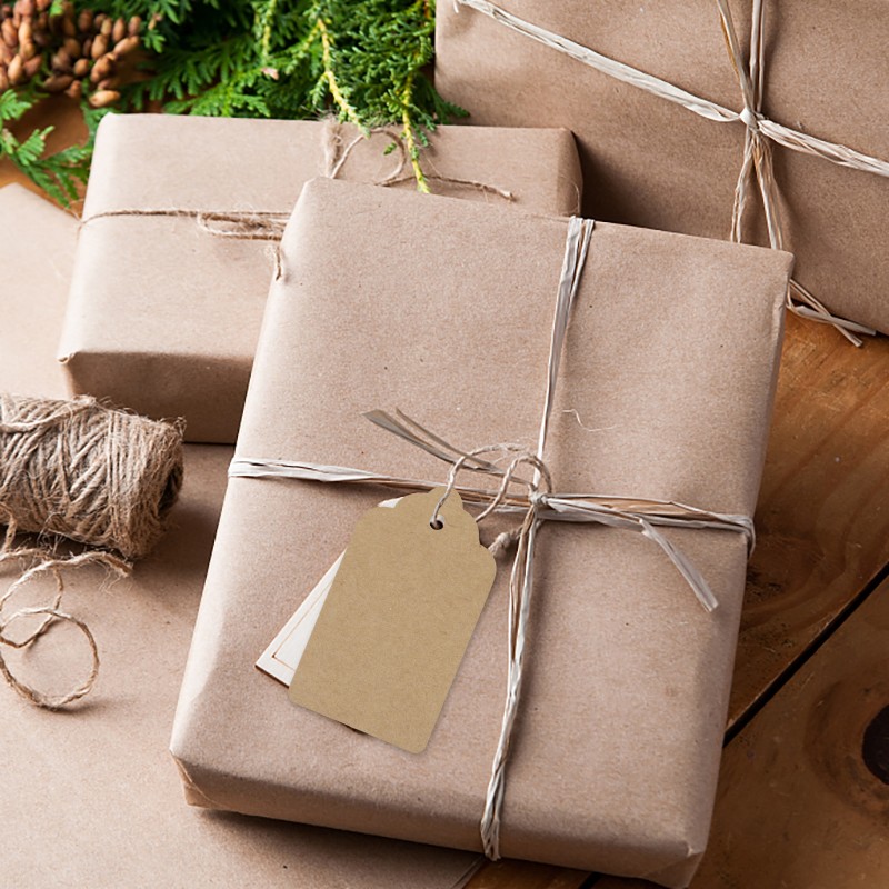 20pcs/lot Packaging Tags Handmade Hang Tag Kraft P... – Vicedeal