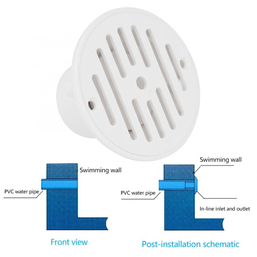 1.5inch PVC Adjustable Swimming Pool Mesh Drain Po... – Grandado