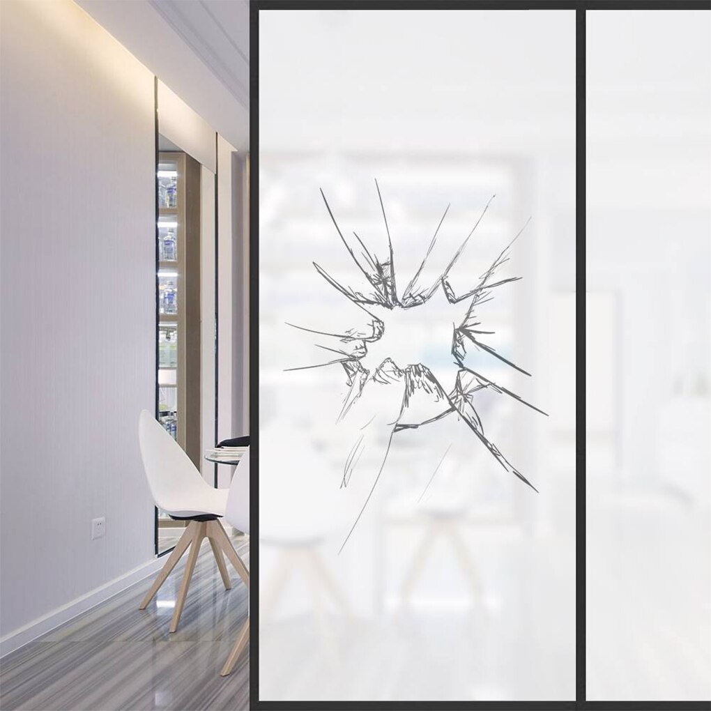 Window Door Film Rip Broken Pattern Glass Sliding ... – Vicedeal