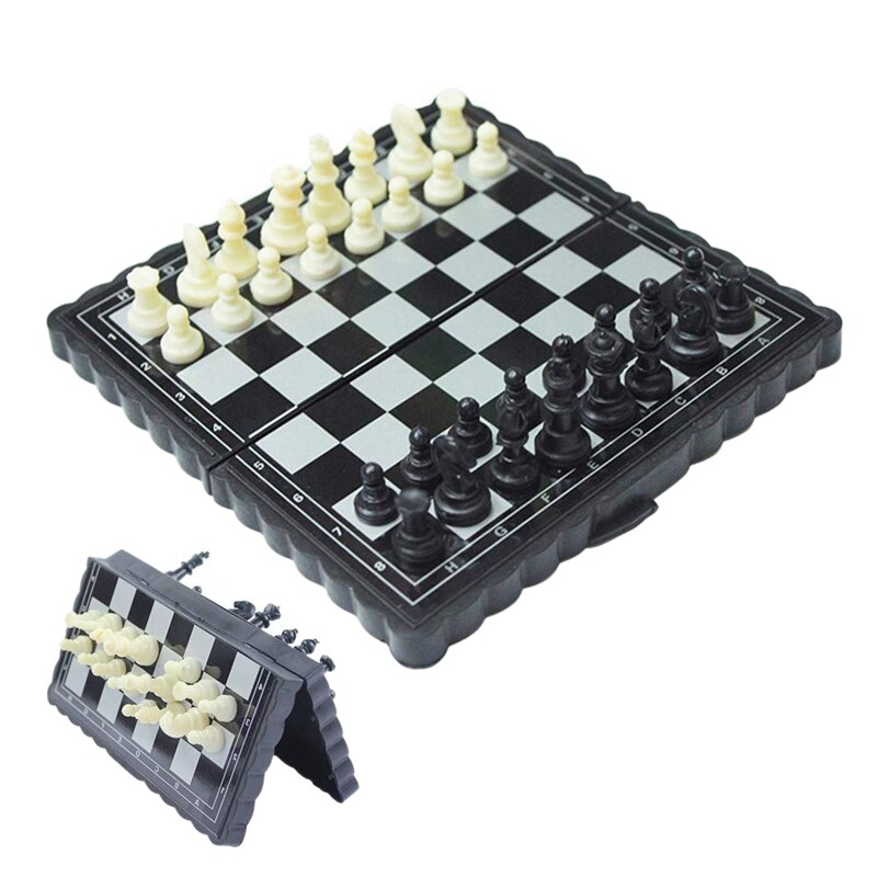 5x5 Inch Chess Portable Plastic Folding Board With... – Vicedeal