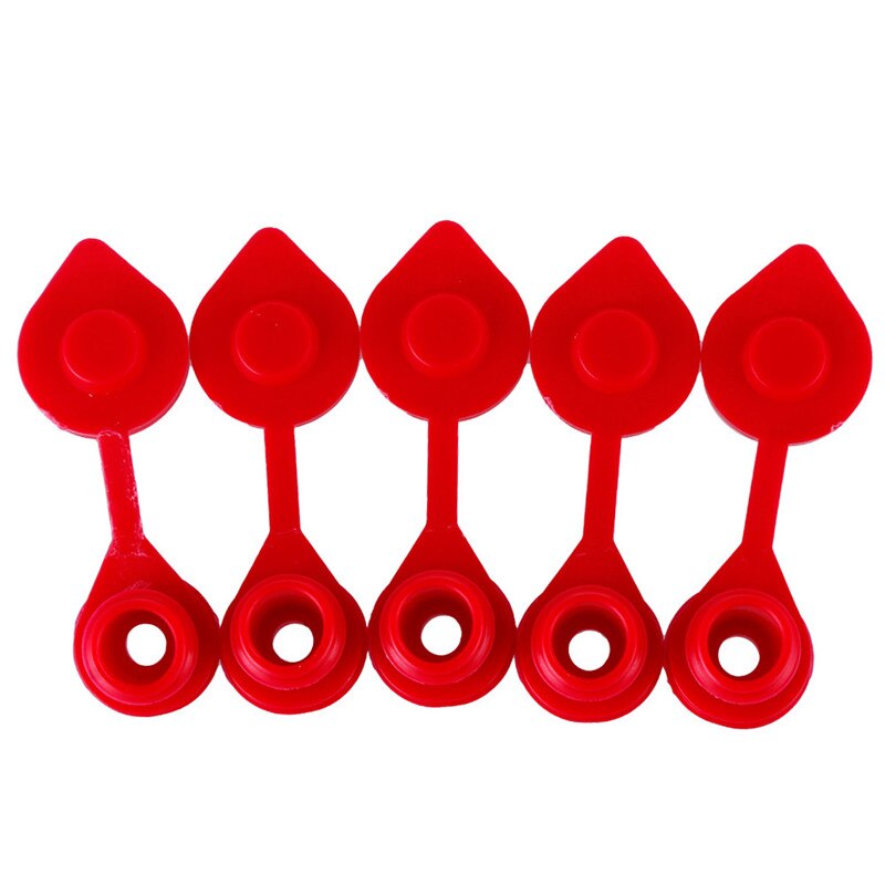 5 x Replacement Black Vent Caps Red/Yellow/Black F... – Grandado