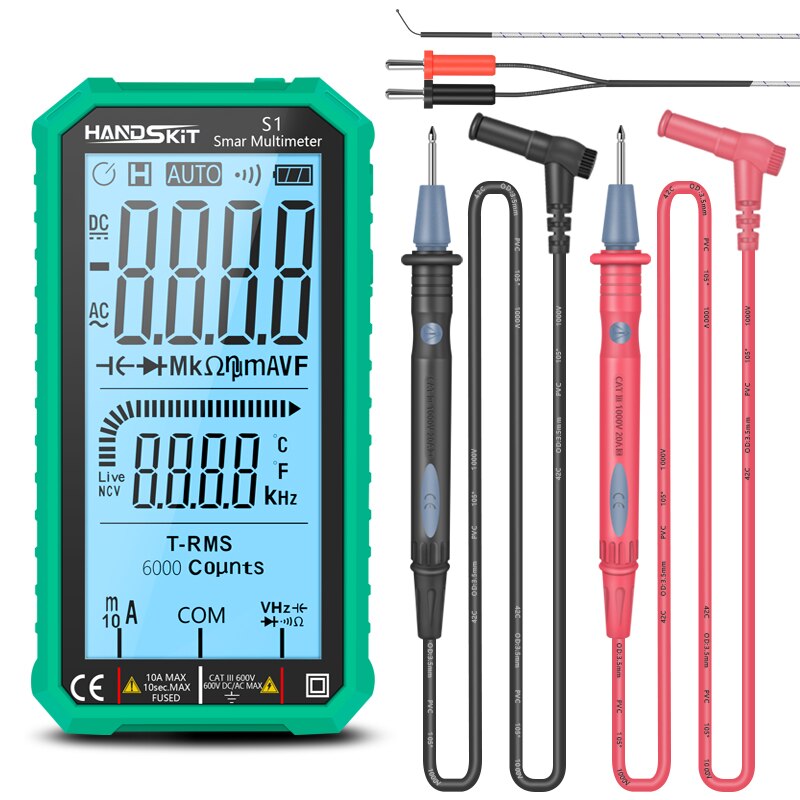 Handskit Digital Multimeter Portable Transistor Te... – Vicedeal