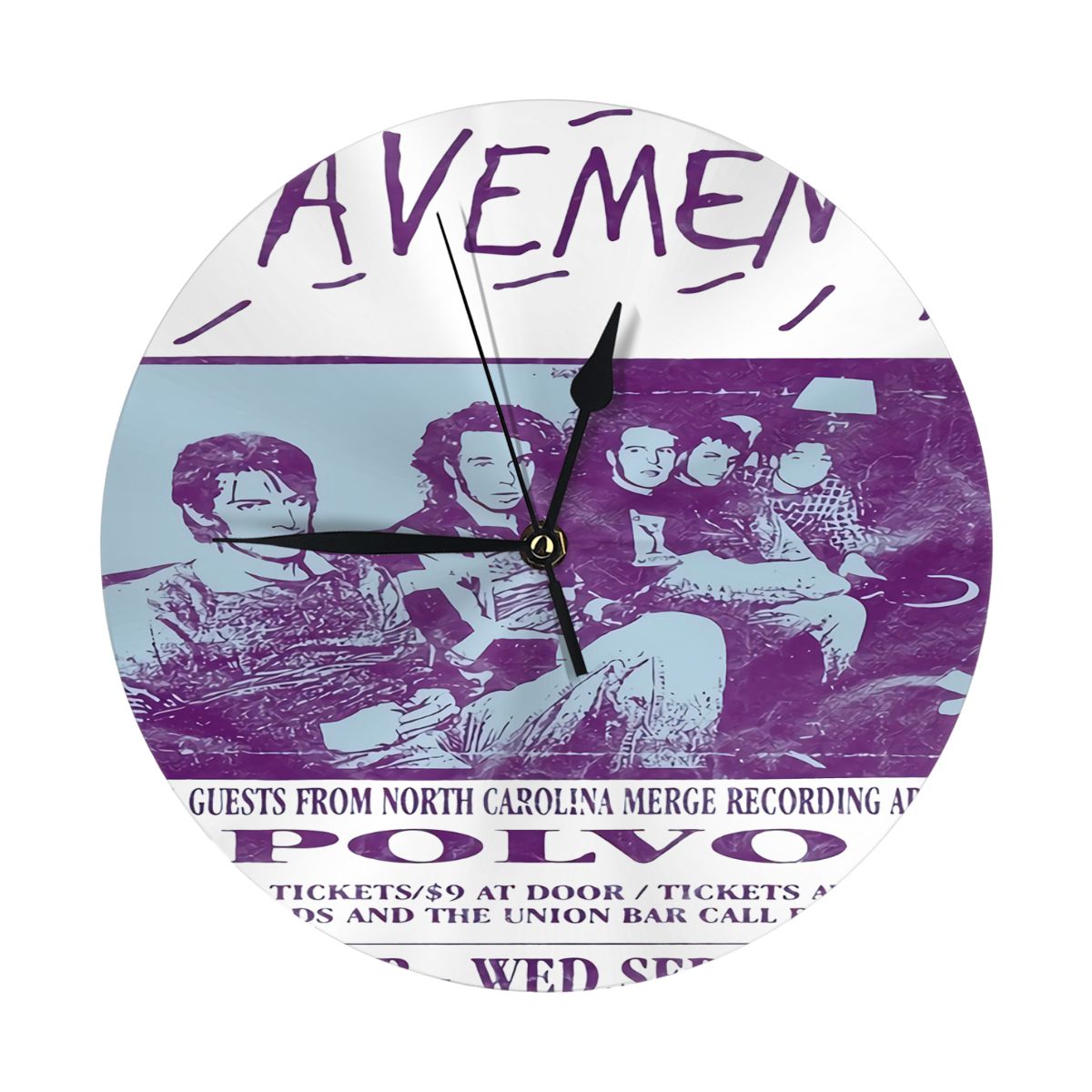 Pavement Live 1994 Distressed Designt Watches Wall... – Grandado