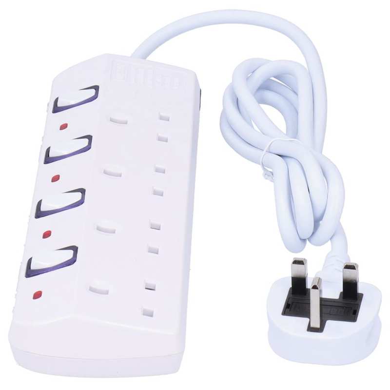 4 Outlets Multifunctional Electrical Socket Power Vicedeal