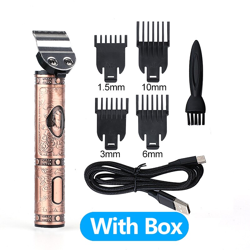 Hair Clipper Electric Cordless Hair Trimmer for Me... – Grandado
