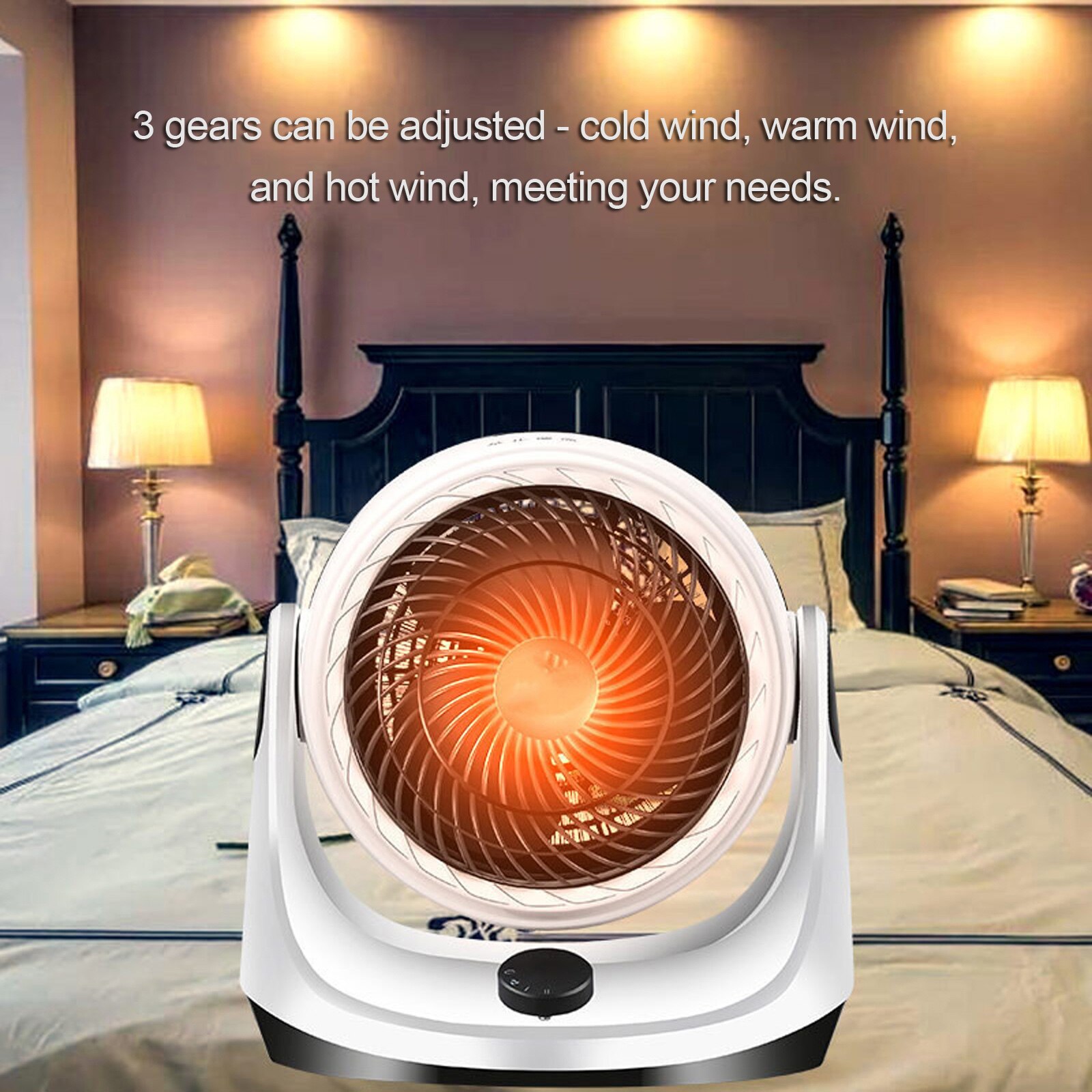 2-IN-1 Electric Heater Cooler Warm Air Blower Radi... – Grandado