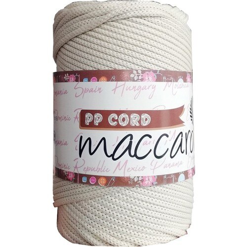 Maccaroni Pp ( Polyester) Koord Macrame Hobby Touw... – Vicedeal