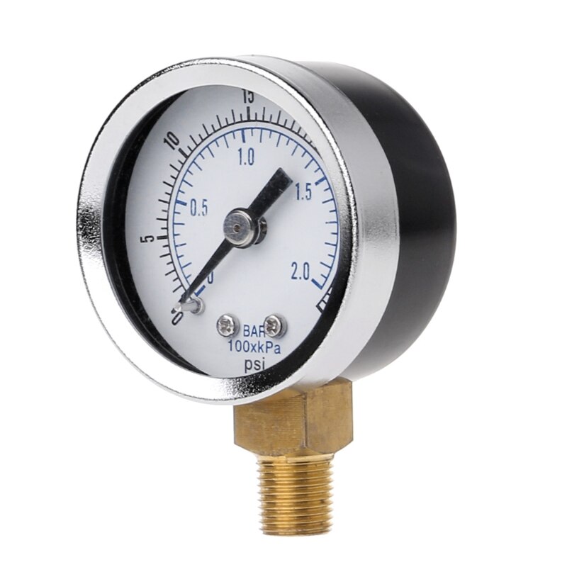 1/8 "Npt Manometer Luchtcompressor Hydraulische Dr... – Grandado