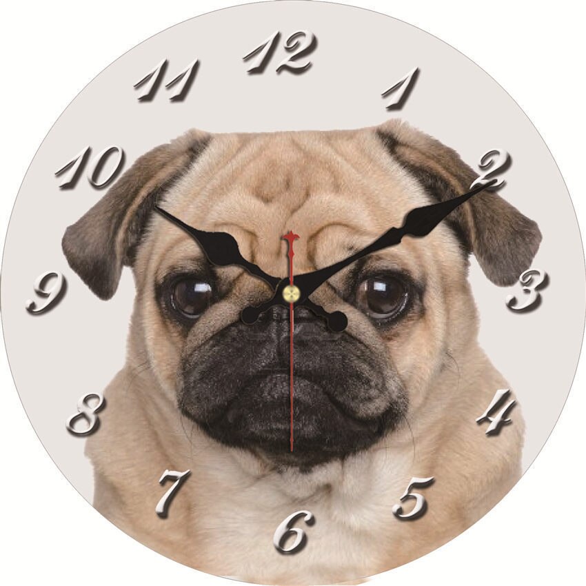 Vintage Wall Clock Cute Animal Dog Wall Clock Larg... – Vicedeal