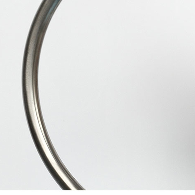 Bathroom shower towel ring holder brushed surface ... – Grandado