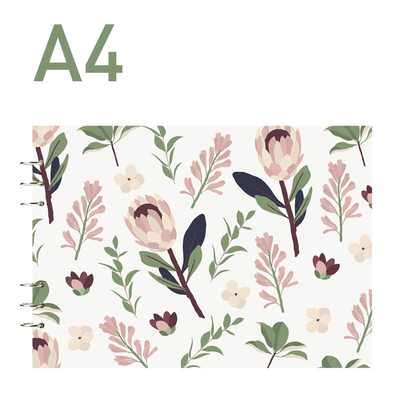 Horizontal Loose-Leaf Hand A4 Art Painting 50 Page... – Grandado