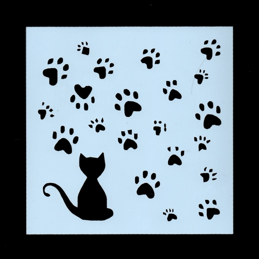 13cm Cute Cat Paw Footprint DIY Craft Layering Ste... – Vicedeal