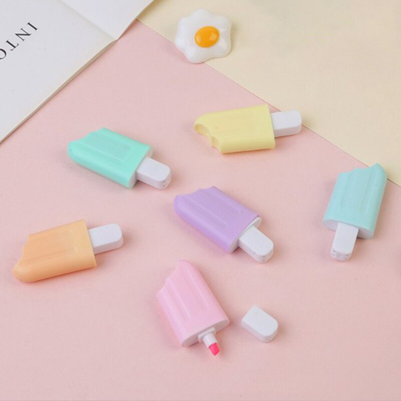 6Pcs/Lot Cute Cartoon Cat Highlighters School Offi... – Vicedeal
