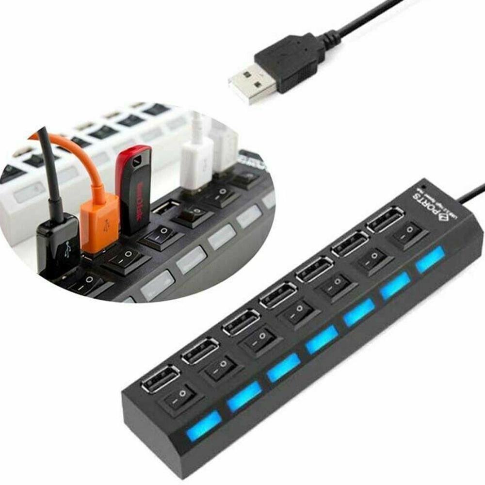 USB HUB 20.HUB USB Splitter Multi USB 2.0 HUB USB ... – Grandado