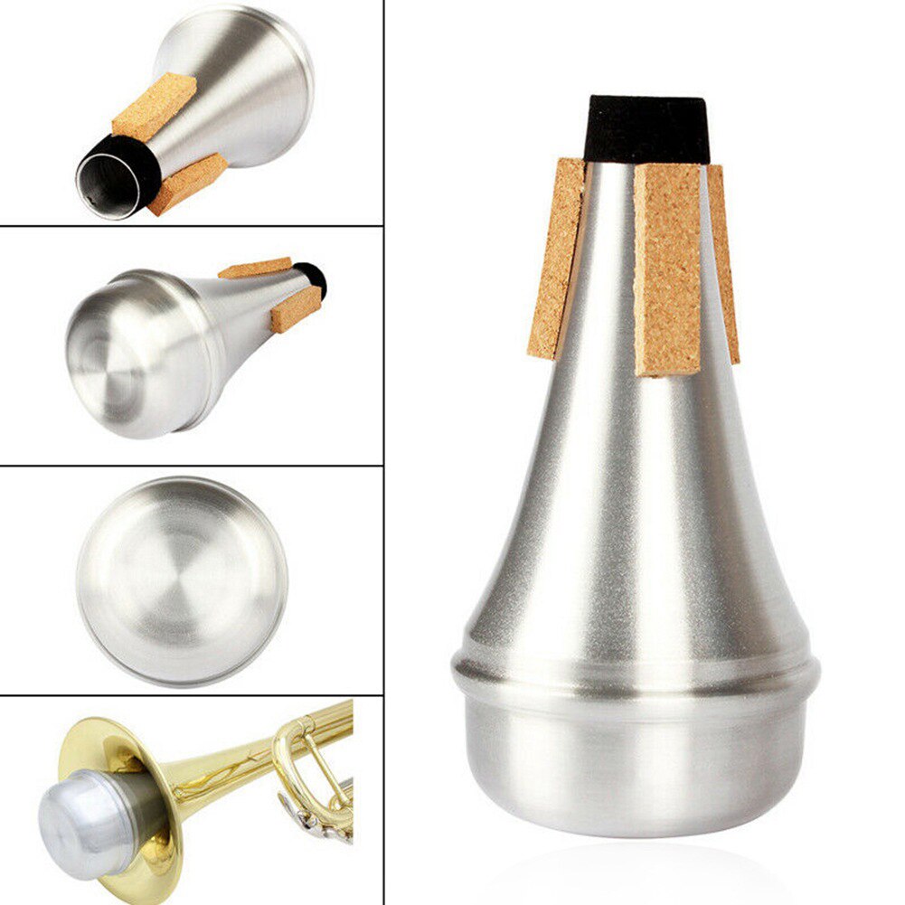 Practical 135mm Aluminium Straight Trumpets Mute T... – Vicedeal