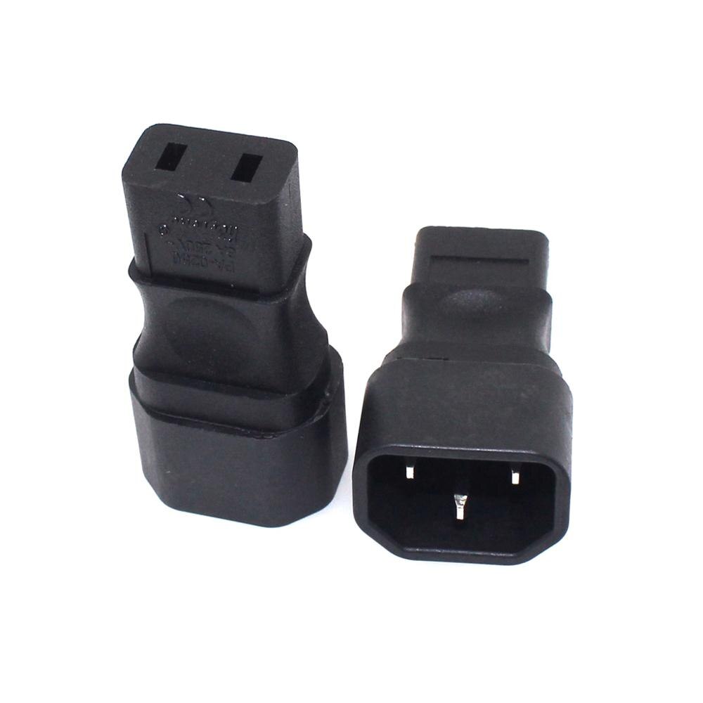 IEC 320 C14 Male to C9 Power Adapter, IEC 3-Prong ... – Vicedeal
