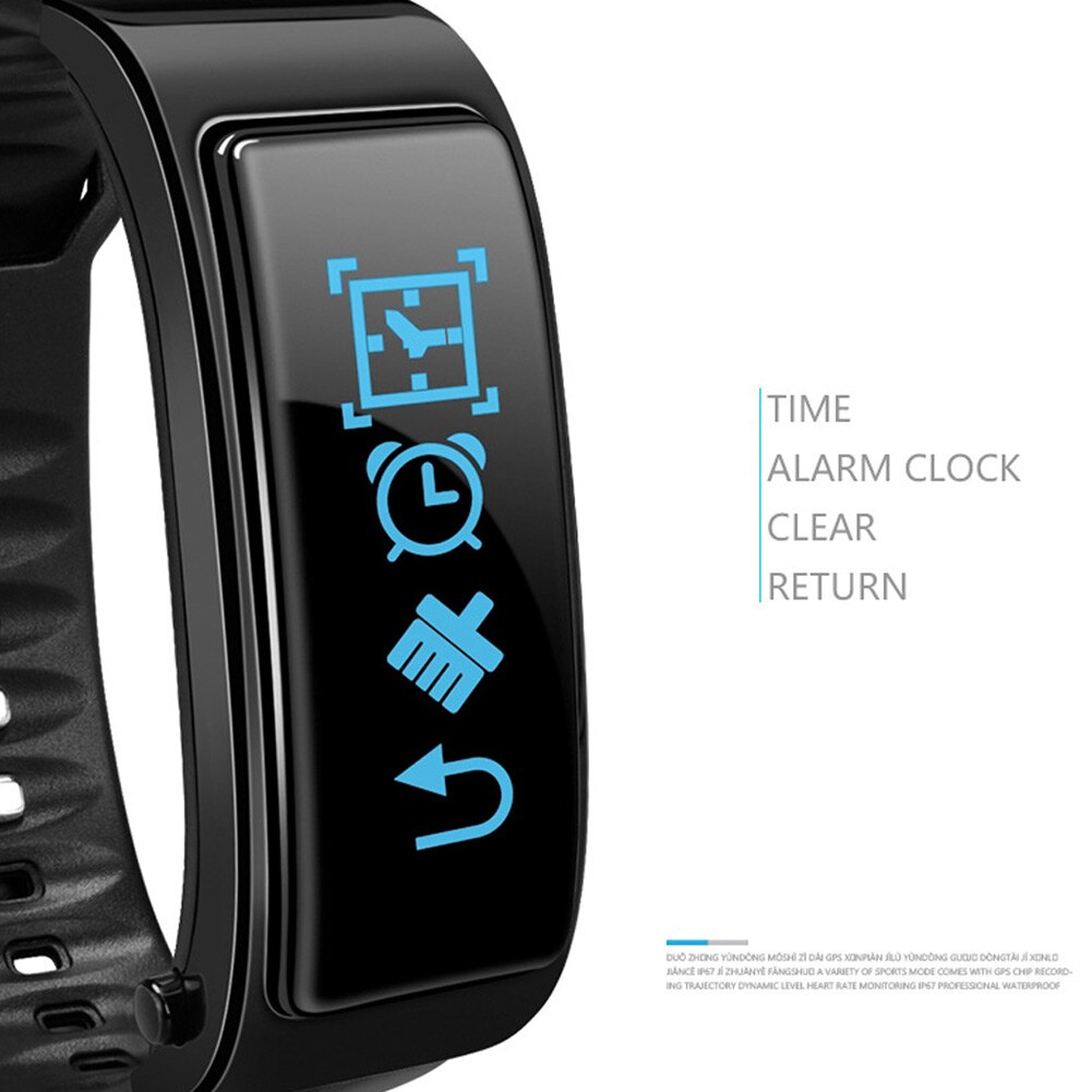 2 In 1 Smart Armband Met Bluetooth-Compatibel Gezo... – Grandado