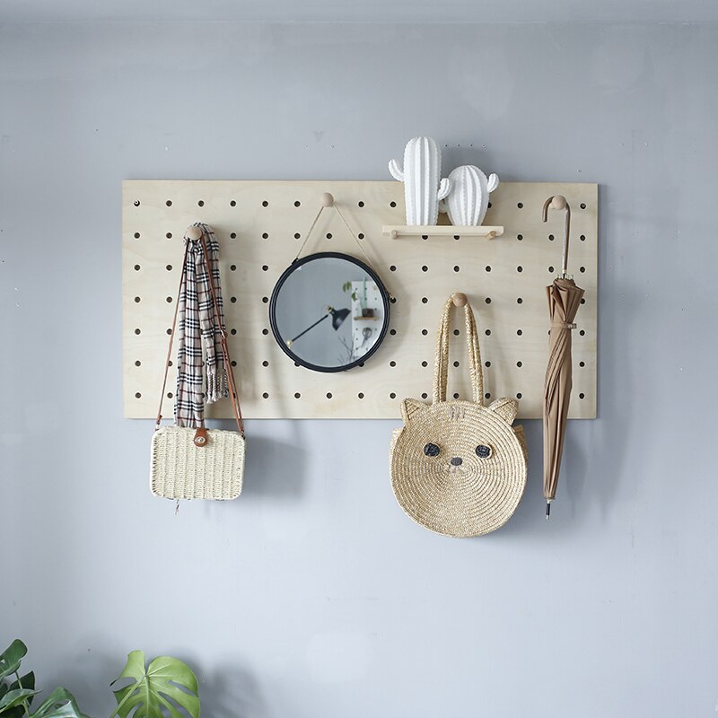 Multi-size Rack DIY Combination Solid Wood Wall-mo... – Vicedeal