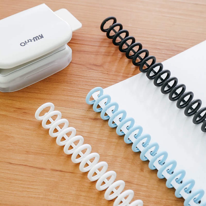 10pcs 12mm 30 26 Holes Plastic Binding Strip A4 Re... – Grandado