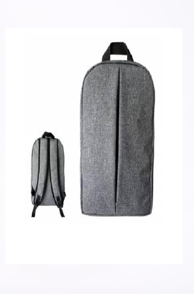 Unisex Gray Classic Model Square Backpack – Vicedeal