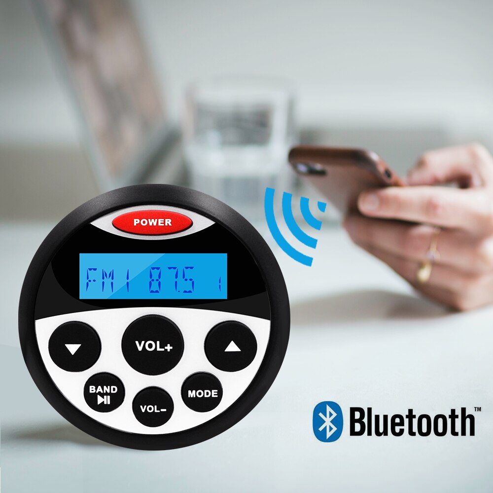 Marine Wasserdichte Bluetooth Stereo Receiver Auto... – Vicedeal